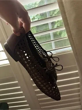 Sam Edelman | Shoes | Sam Edelman Marcie Brown Woven Ballet Flats With ...